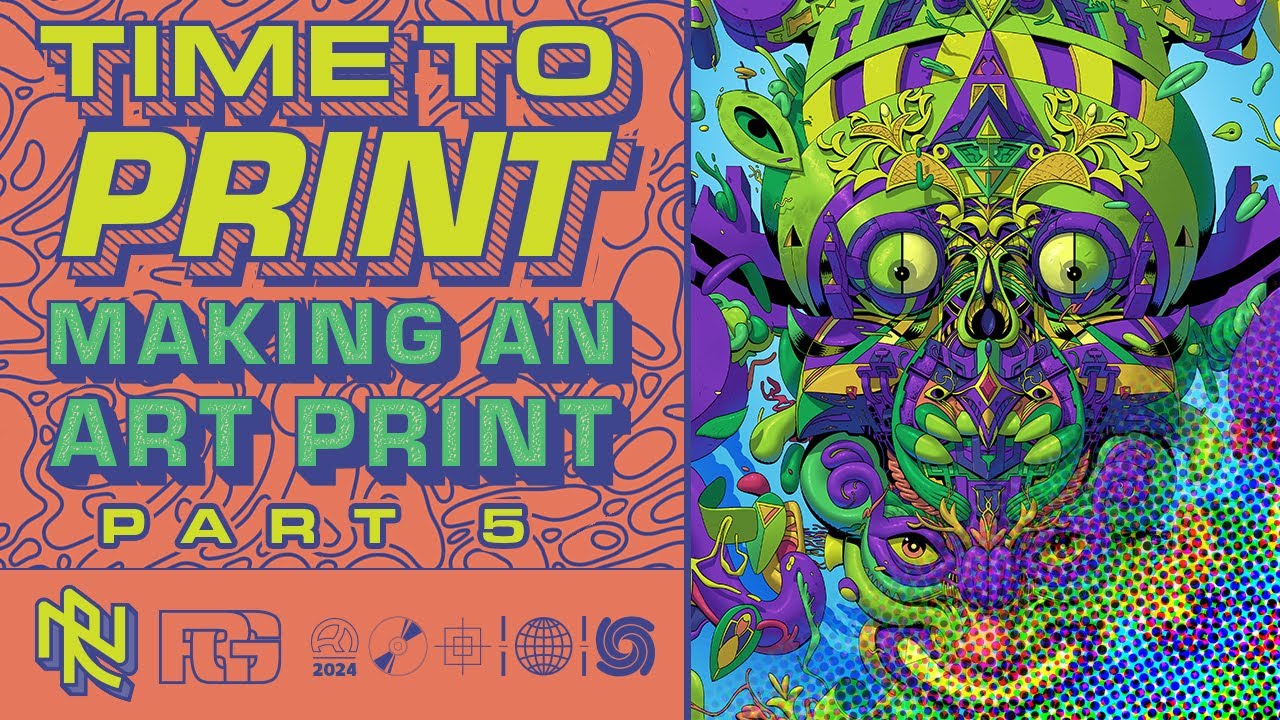 Time to print - Making an art print - Part 5 - YouTube