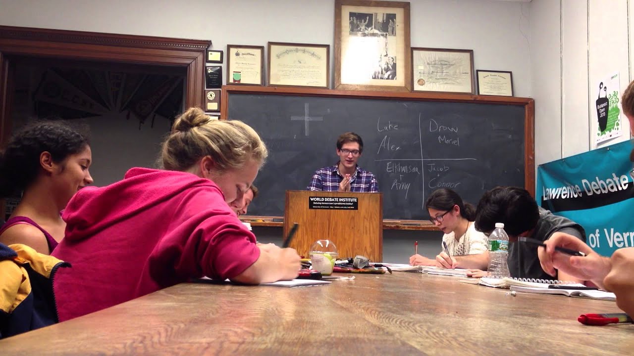 Debate practice - YouTube