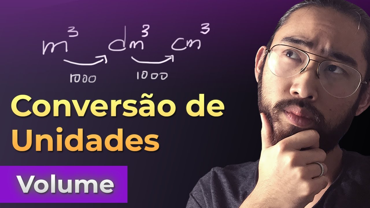 Conversão de Unidades com Área e Volume - YouTube