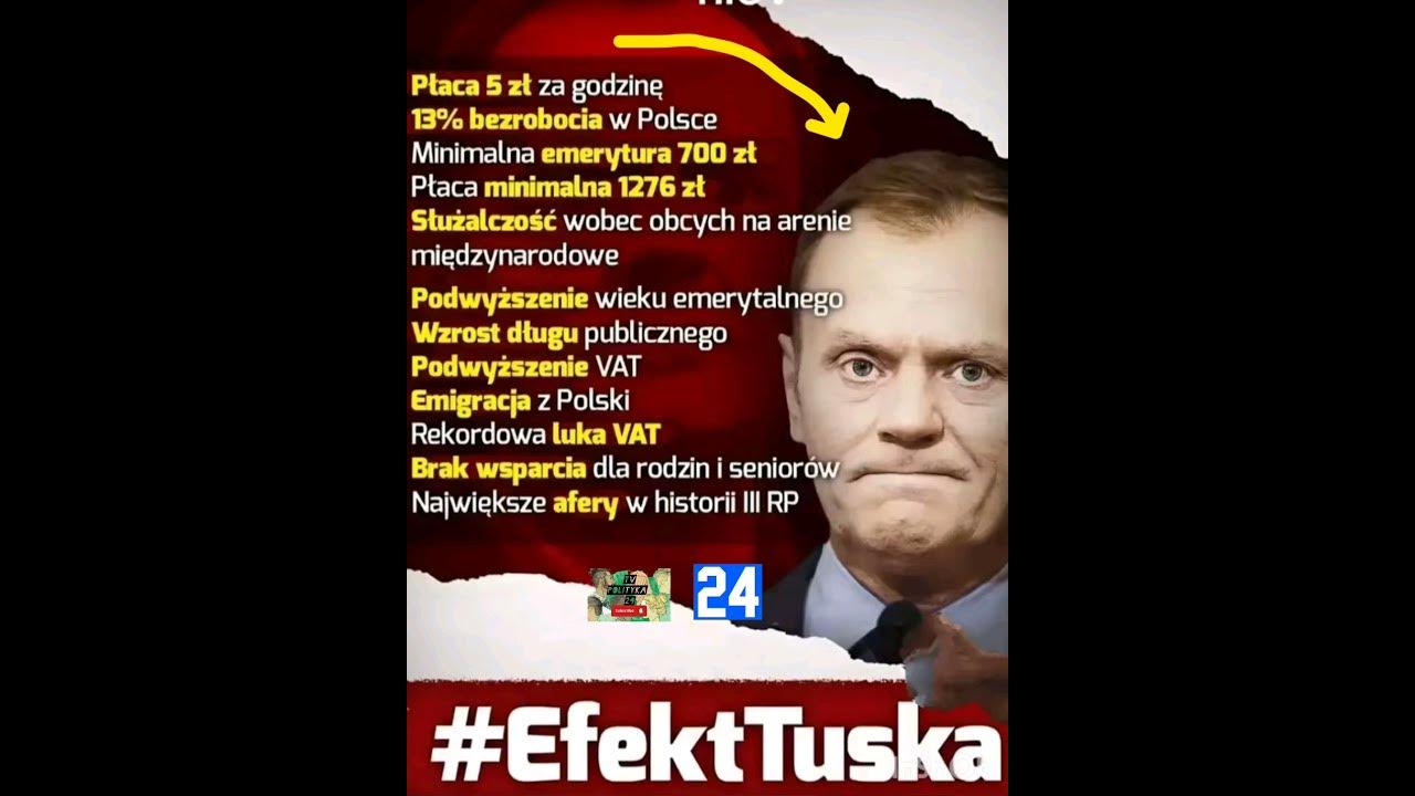 EFEKT TUSKA #udostępnij #polityka #telewizjarepublika #tusk#pis#po #hołownia #lewica #duda# ...