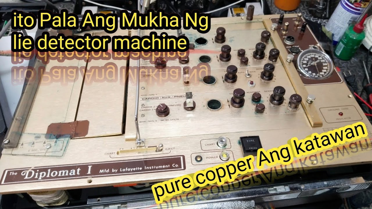 old lie detector machine review,,..GANDA nito pure copper Ang katawan ...