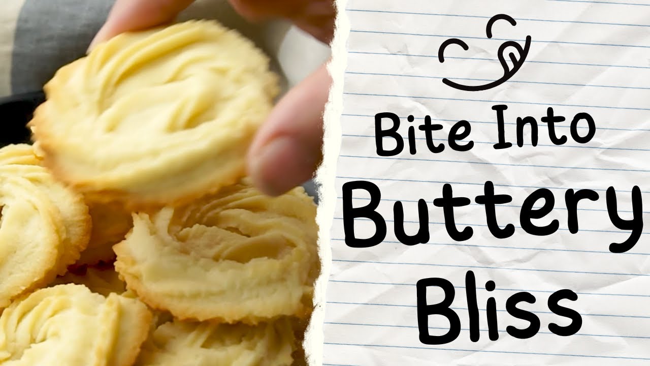 Easy Shortbread Cookie Recipe - Melt-in-Your-Mouth Magic! - YouTube