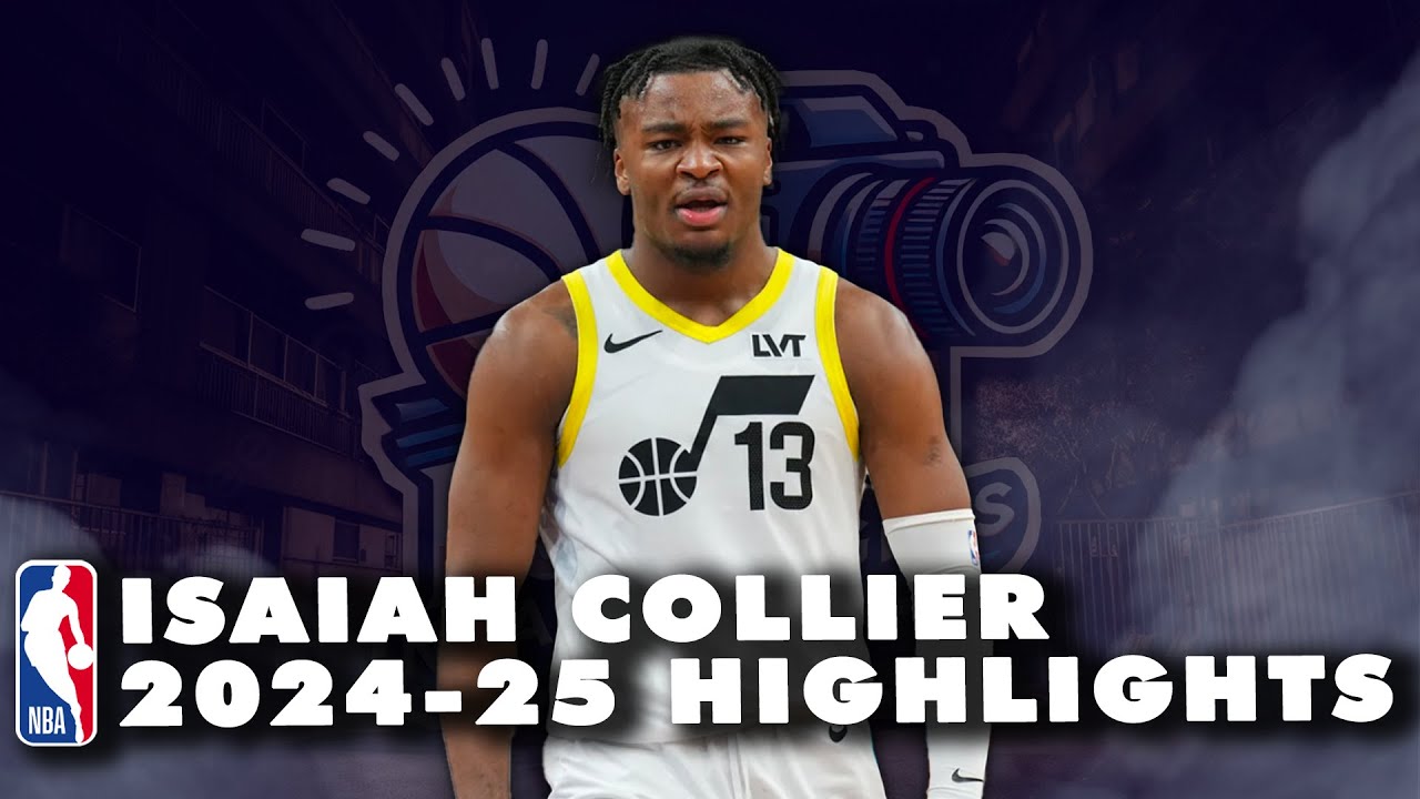 🔥Isaiah Collier 2024-25 NBA season highlights with the Utah Jazz - YouTube