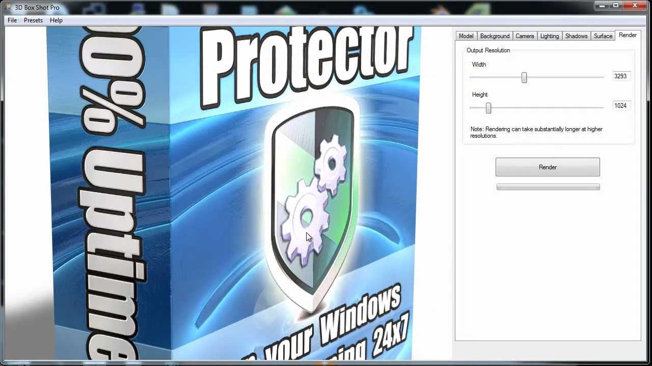 Foil Effect Software Box Shot: Depth Mapping and Environment Mapping ...