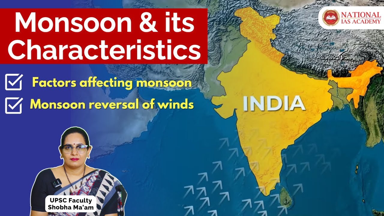 General Characteristics & Unique Factors of Indian Monsoon Explained by ...