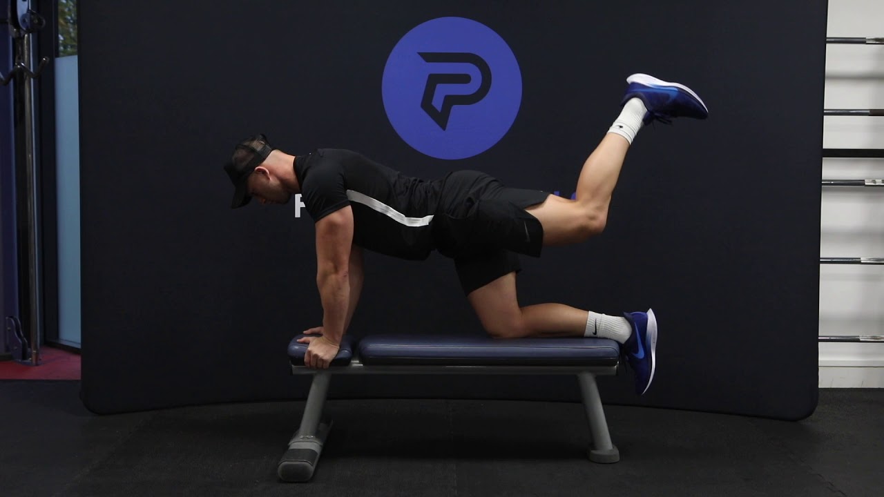 PROGRAM 10 GLUTE KICK BACK - YouTube