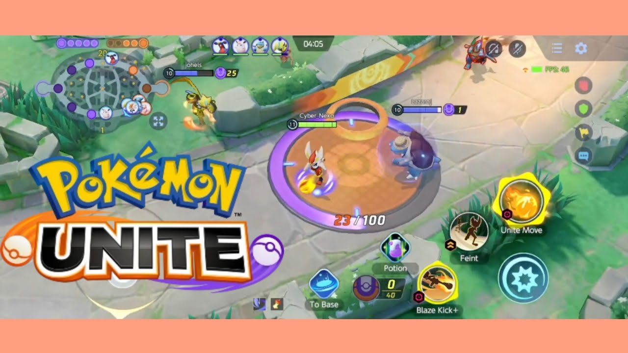 Pokemon Unite Gameplay - YouTube