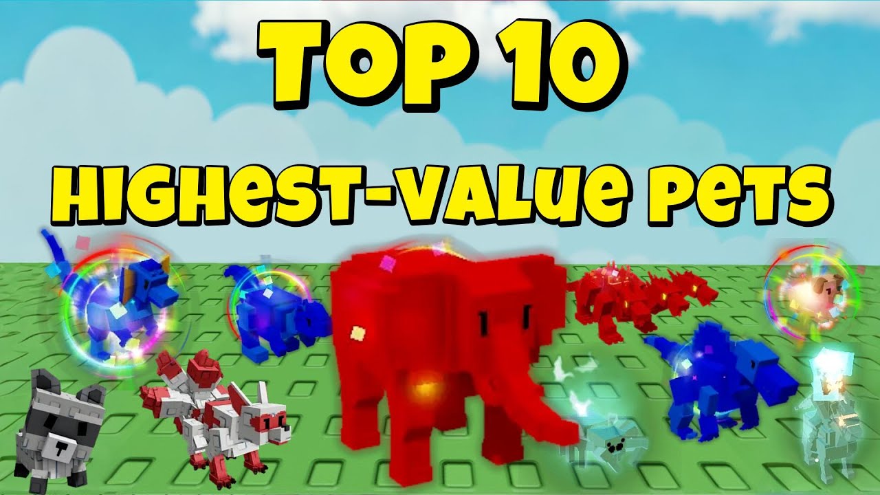Top 10 Highest-Value Pets in Grow A Garden - YouTube