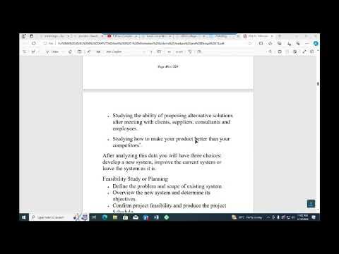 Information Presentation & Analysis ABMA Level 4 || Lesson 3 || SDLC Phases - YouTube