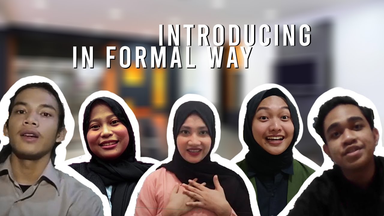 How to : Introducing in a formal way, employee version - YouTube