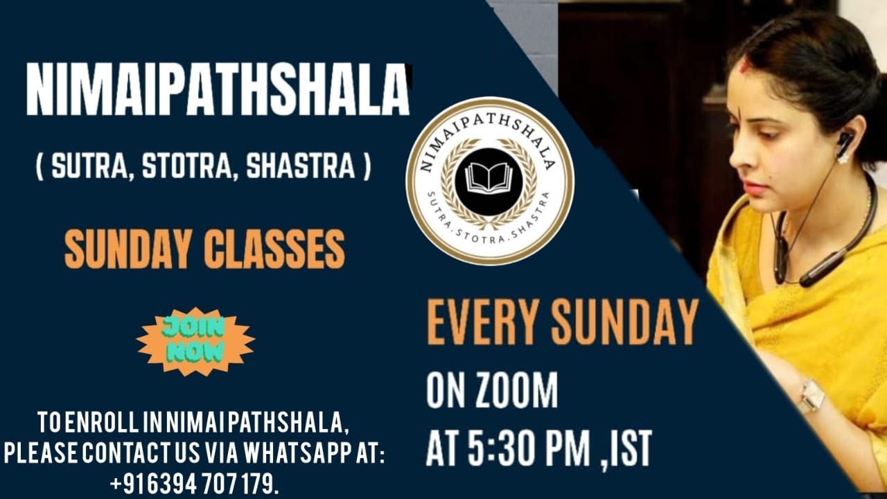 Sunday Class | Rukmini Patra | Smt.Renuka Goswami Ji | Nimaipathshala ...