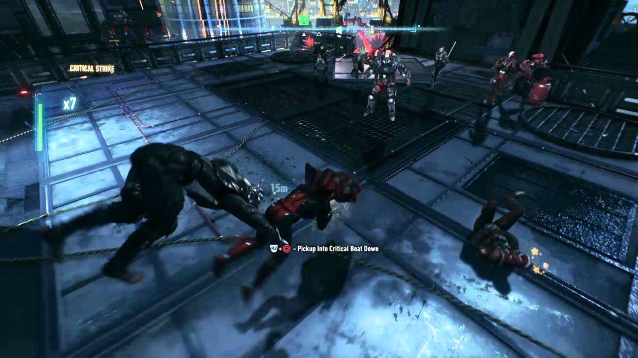 Fighting ninjas: Batman Arkham Knight PS4 - YouTube