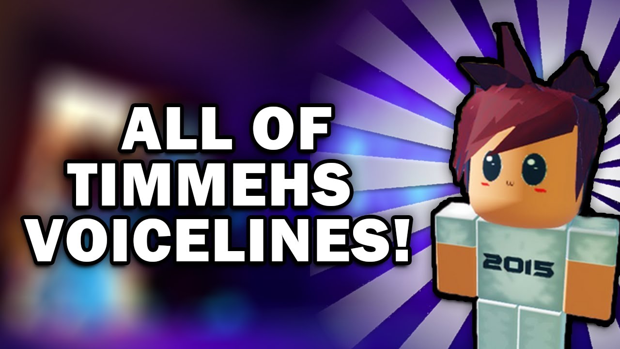 All of Timmehs Voice Lines with Subtitles! | Roblox TIMMEH! (UPDATED ...