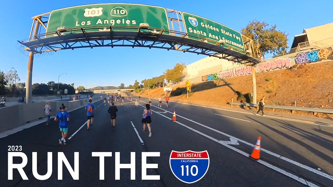 "Run The 110" 10K Run - YouTube