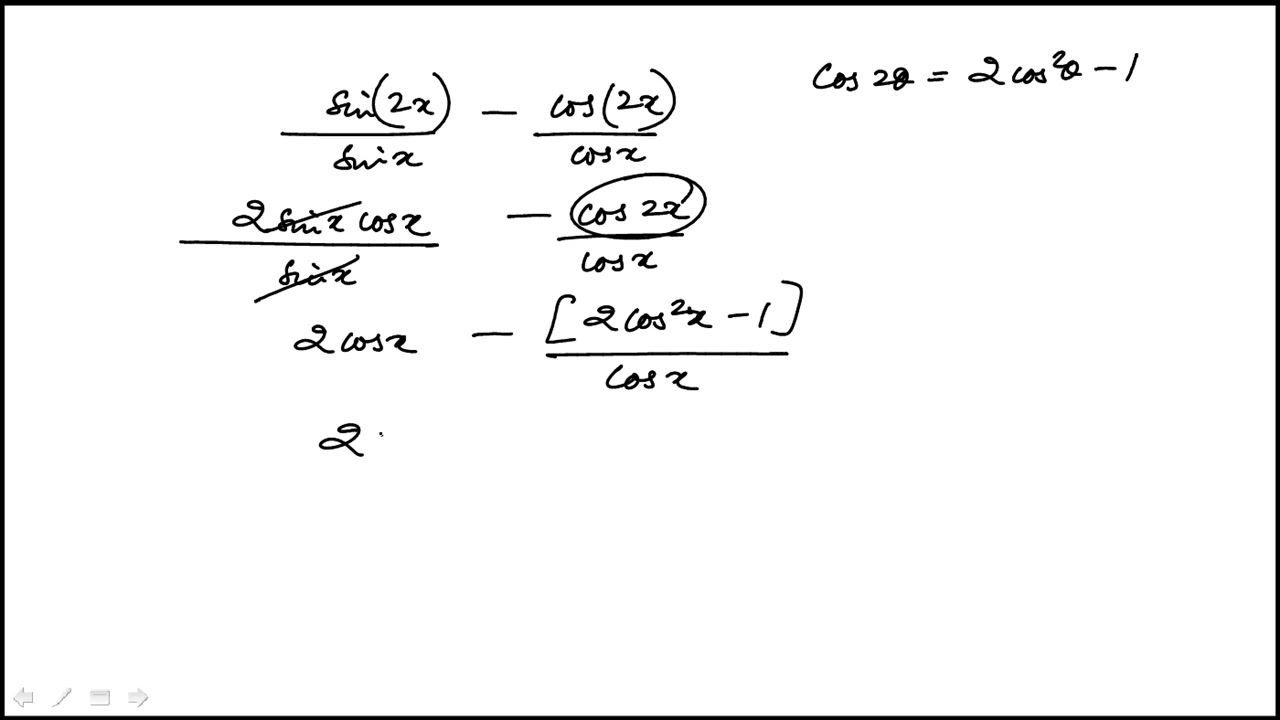 Question 53 Precalculus 2018 CLEP Official Study Guide - YouTube