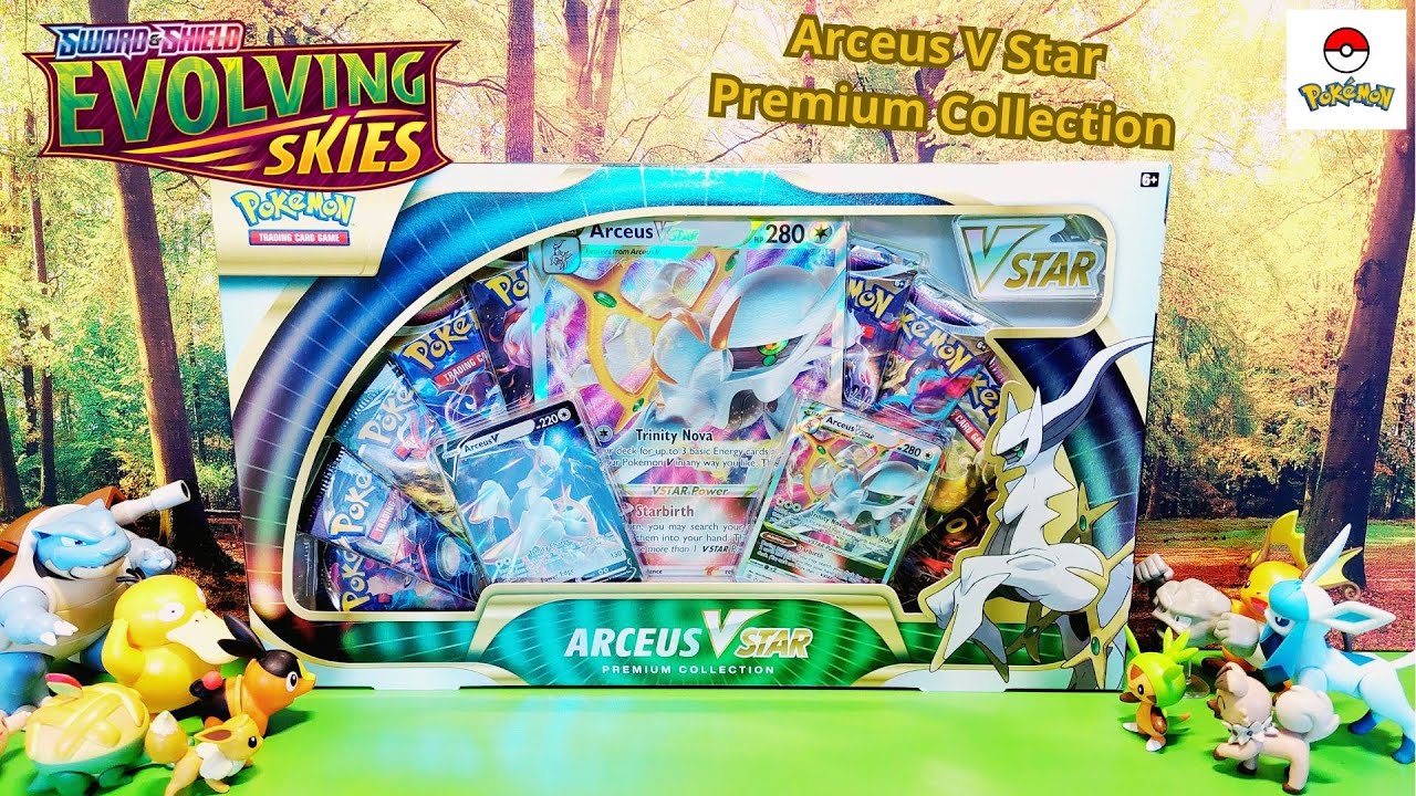 Arceus V Star Premium Collection | Unboxing | Pokemon TCG | No ...