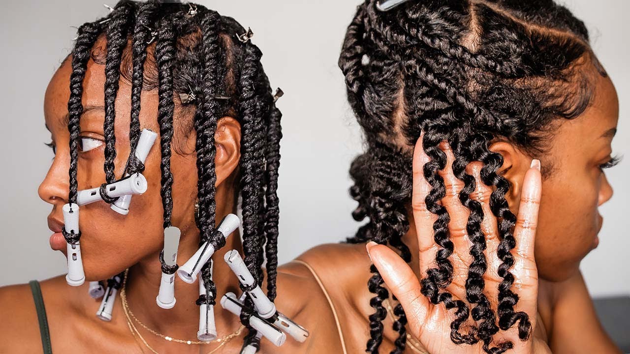 Super-Defined 3 Strand Twist Out Tutorial for Natural Hair | Step-By ...