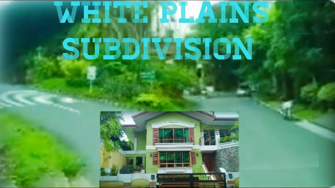 WHITE PLAINS subdivision very peacefull place - YouTube