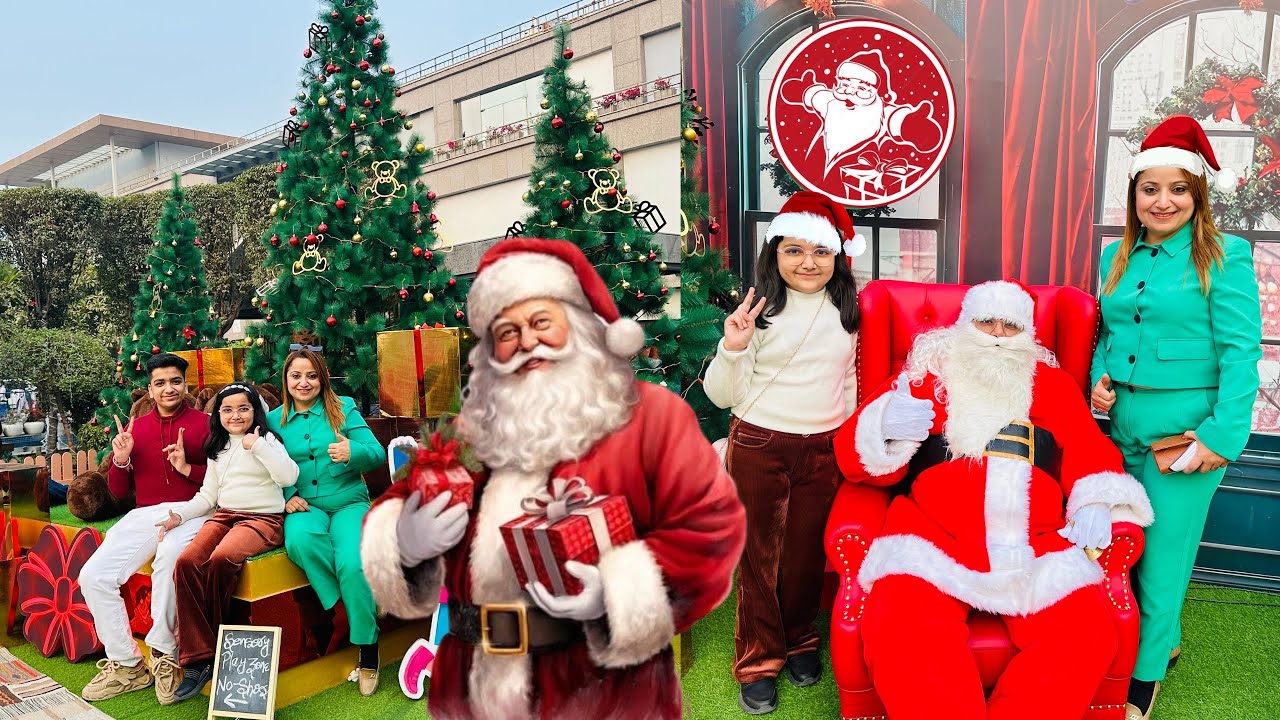 *SANTA CLAUS* BANE HUMARE SUBSCRIBER🥳🎅🏻I MERRY CHRISTMAS🎄🎁 I JAHAN AND ...