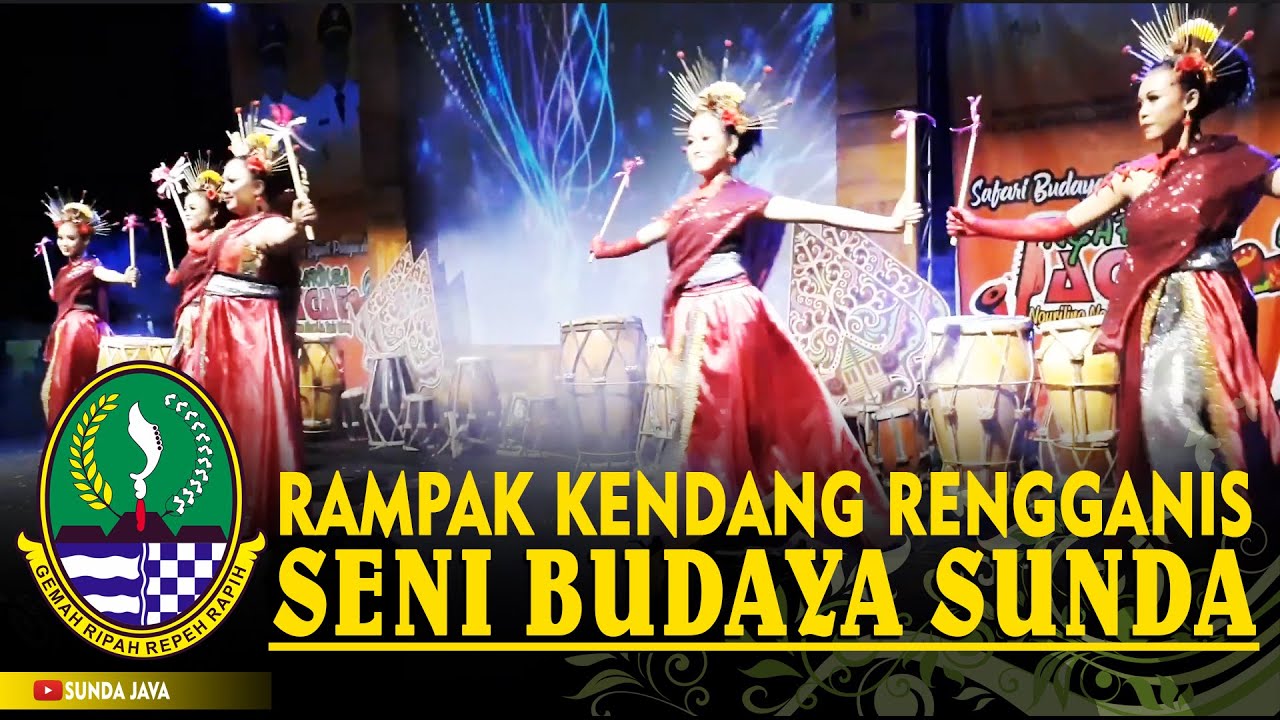 Seni Budaya Sunda Rampak Kendang Rengganis | Sunda Java - YouTube