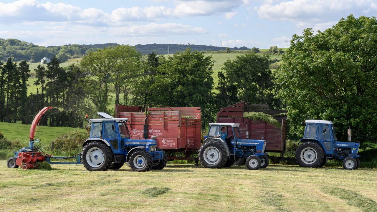 Classic Silage West Cork - Ford 7810, 7600 & 6600 - May 2022 Part 2 ...