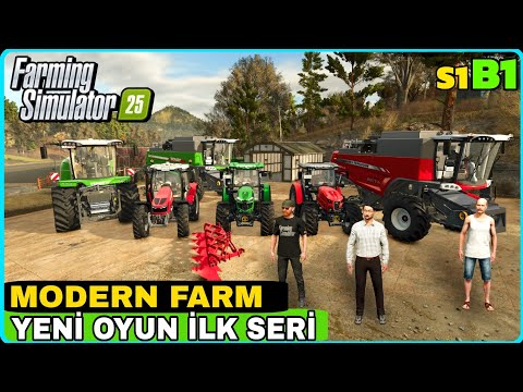 FS25'İN İLK MODERN FARM SERİSİ ● TÜRK MODLARINI AKTARMAYA BAŞLADIK ●| Farming Simulator 25