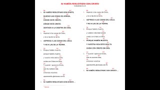 Si habéis resucitado con Cristo ♱ Camino Neocatecumenal Acordes - Chordify