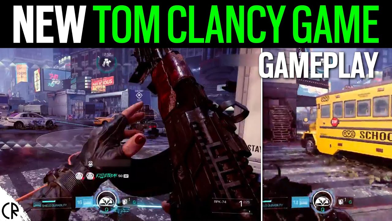 Gameplay of NEW Tom Clancy Game - Reveal Tomorrow - YouTube