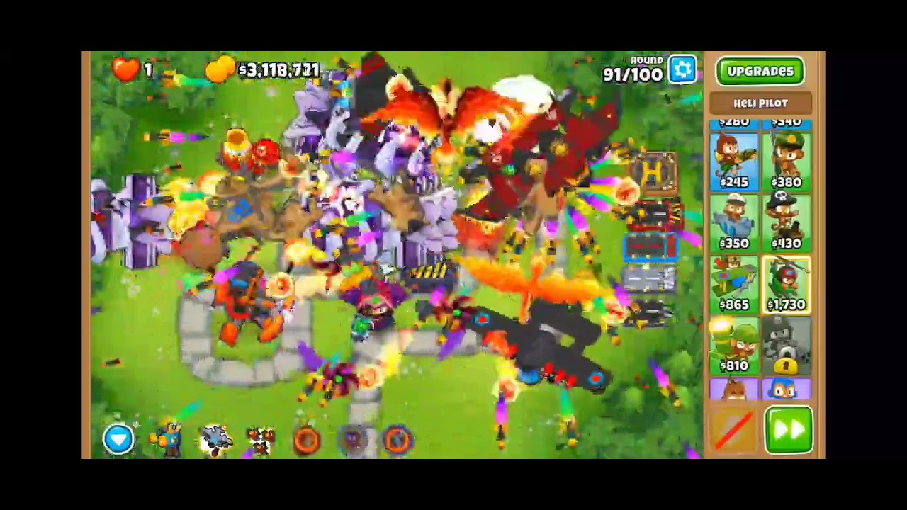 Bloons TD One Heart ( Impossible ) - YouTube