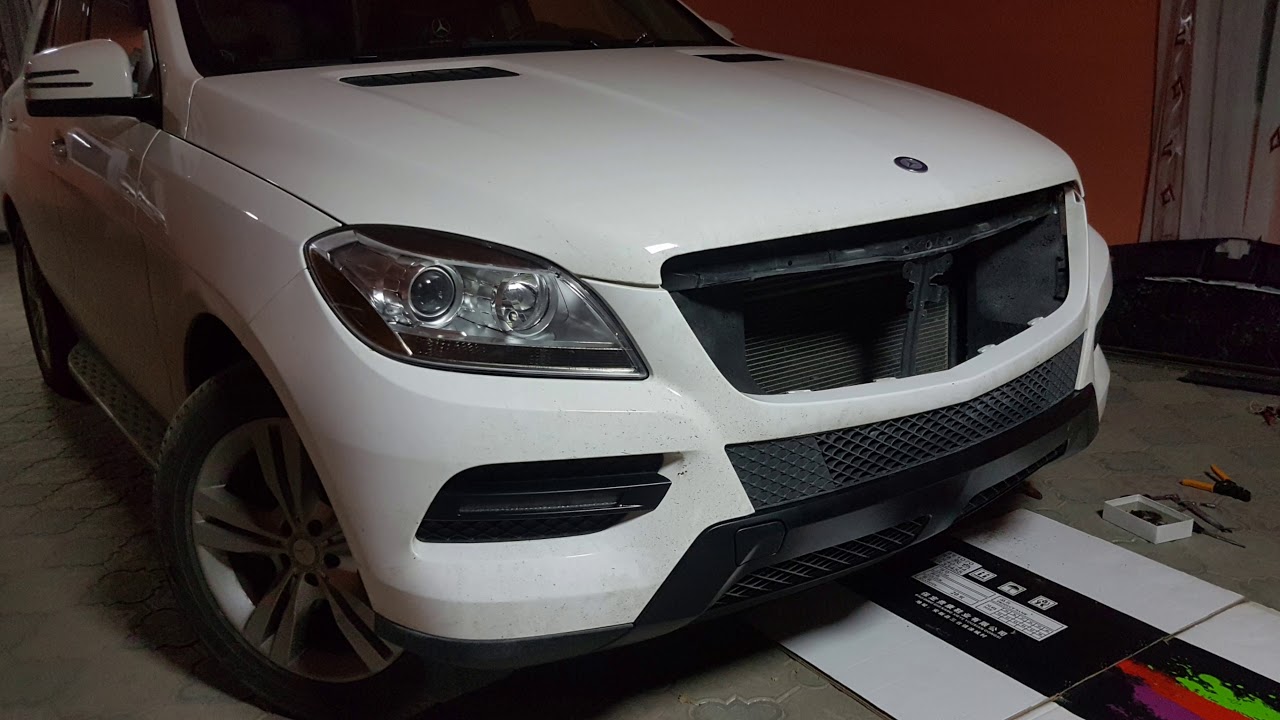 Mercedes Ml tuning project - YouTube