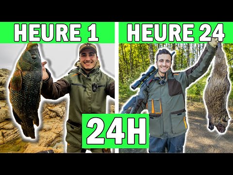 Je Mange Uniquement ce que J'attrape pendant 24H !