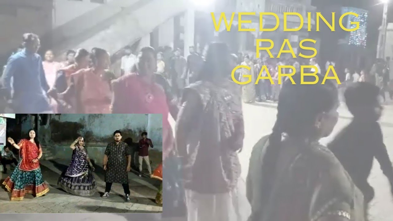 Wedding Ras Garba 🥰 Brother Wedding 😍 Village Life Wedding - YouTube