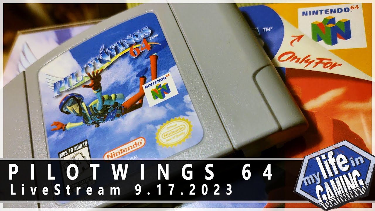 Pilotwings 64 (N64) :: LIVE STREAM - YouTube