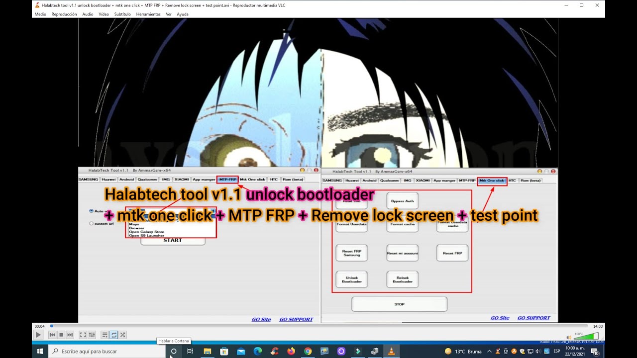 Halabtech tool v1 1 unlock bootloader + mtk one click + MTP FRP ...