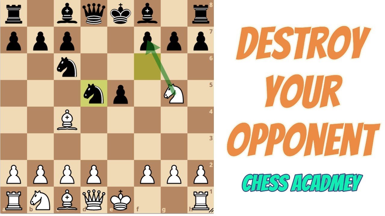 The Most Dangerous Opening in Chess Explained in 1 Minute - YouTube