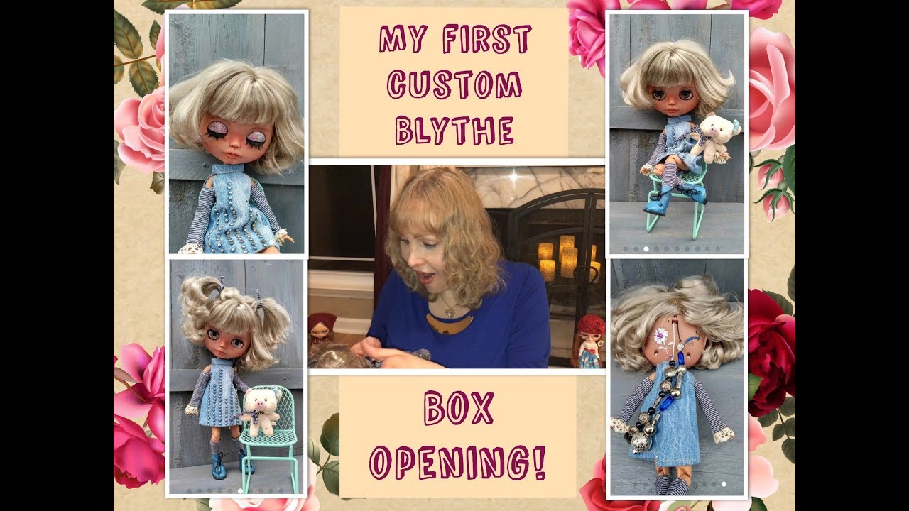 My First Custom Blythe Box Opening! - YouTube