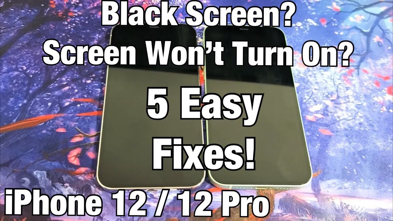 IPhone 12 s Black Screen Blank Display Screen Won t Turn On 5 Fixes YouTube iphone-12-s-black-screen-blank-display-screen-won-t-turn-on-5-fixes-youtube
