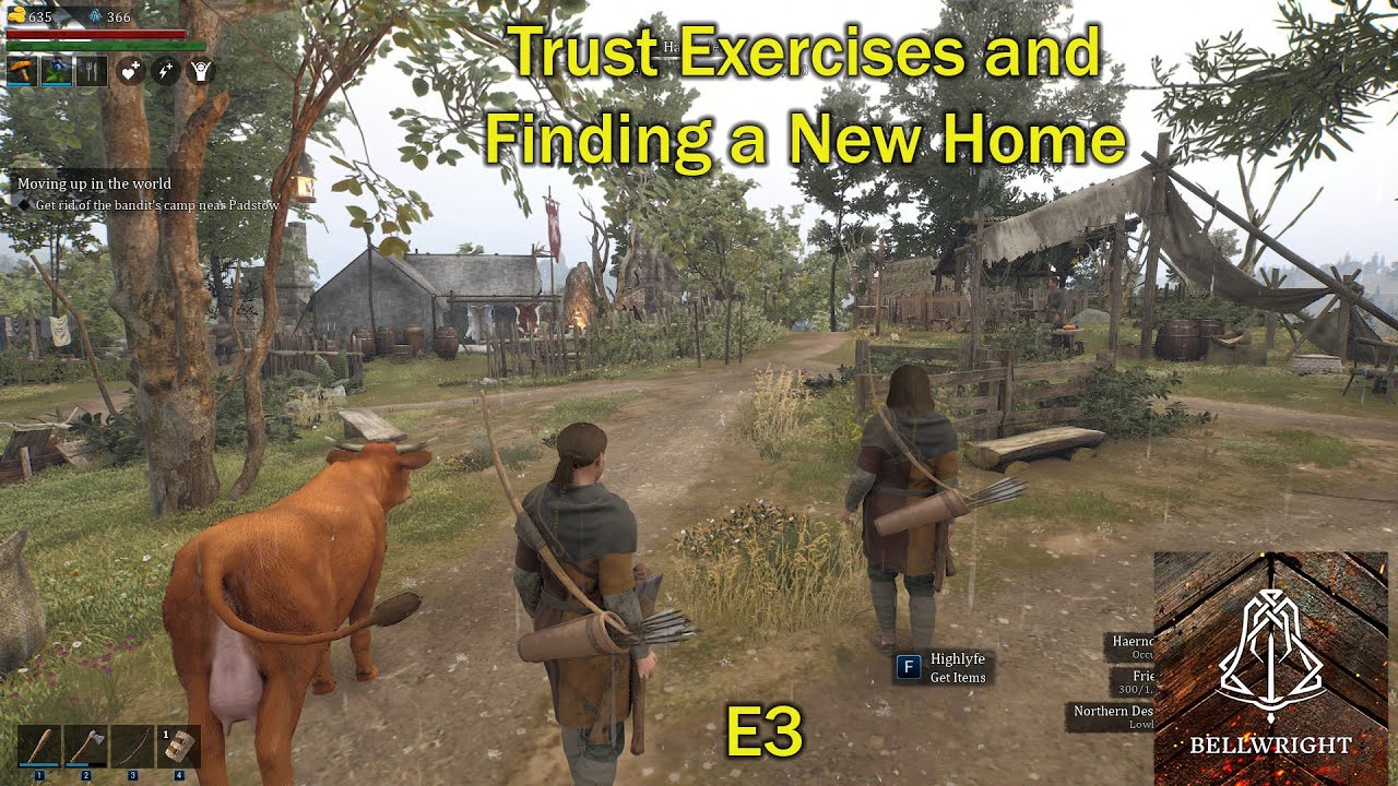Trust Exercises and Finding a New Home - Bellwright - Multiplayer - E3 - YouTube