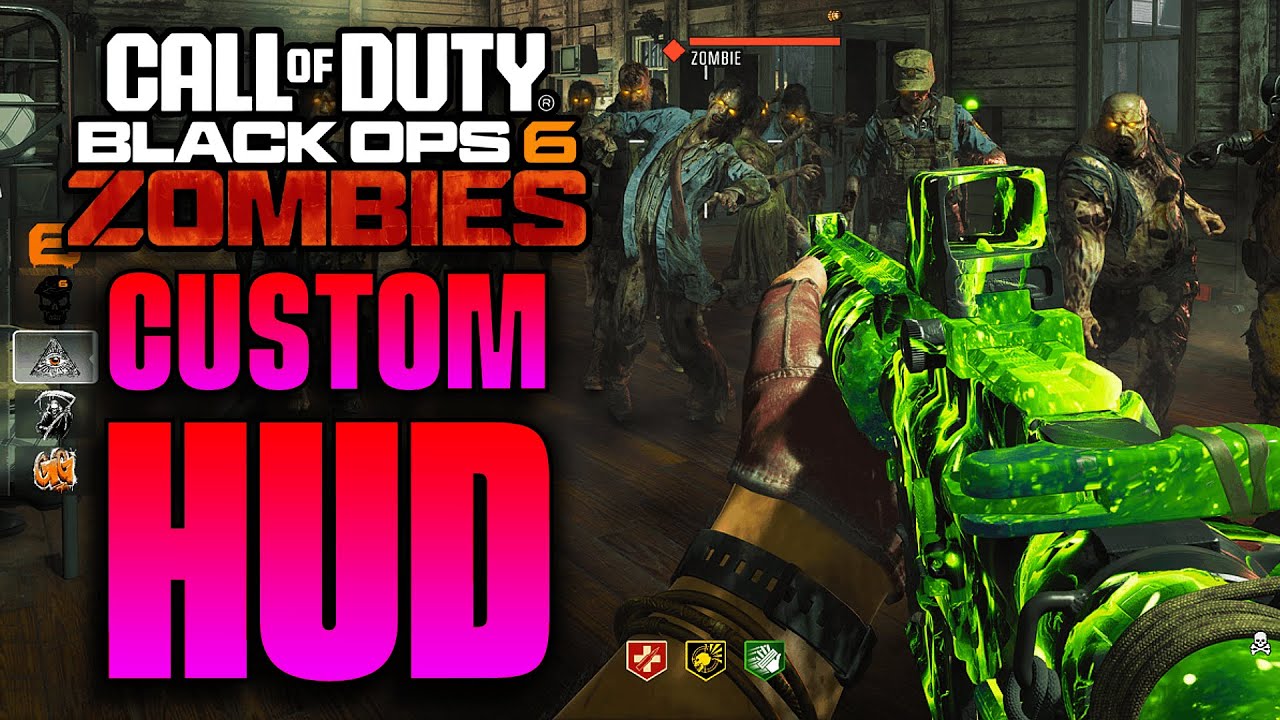 NEW BLACK OPS 6 ZOMBIES CUSTOMISABLE HUD Ui News (WITH CLASSIC BO3 HUD ...