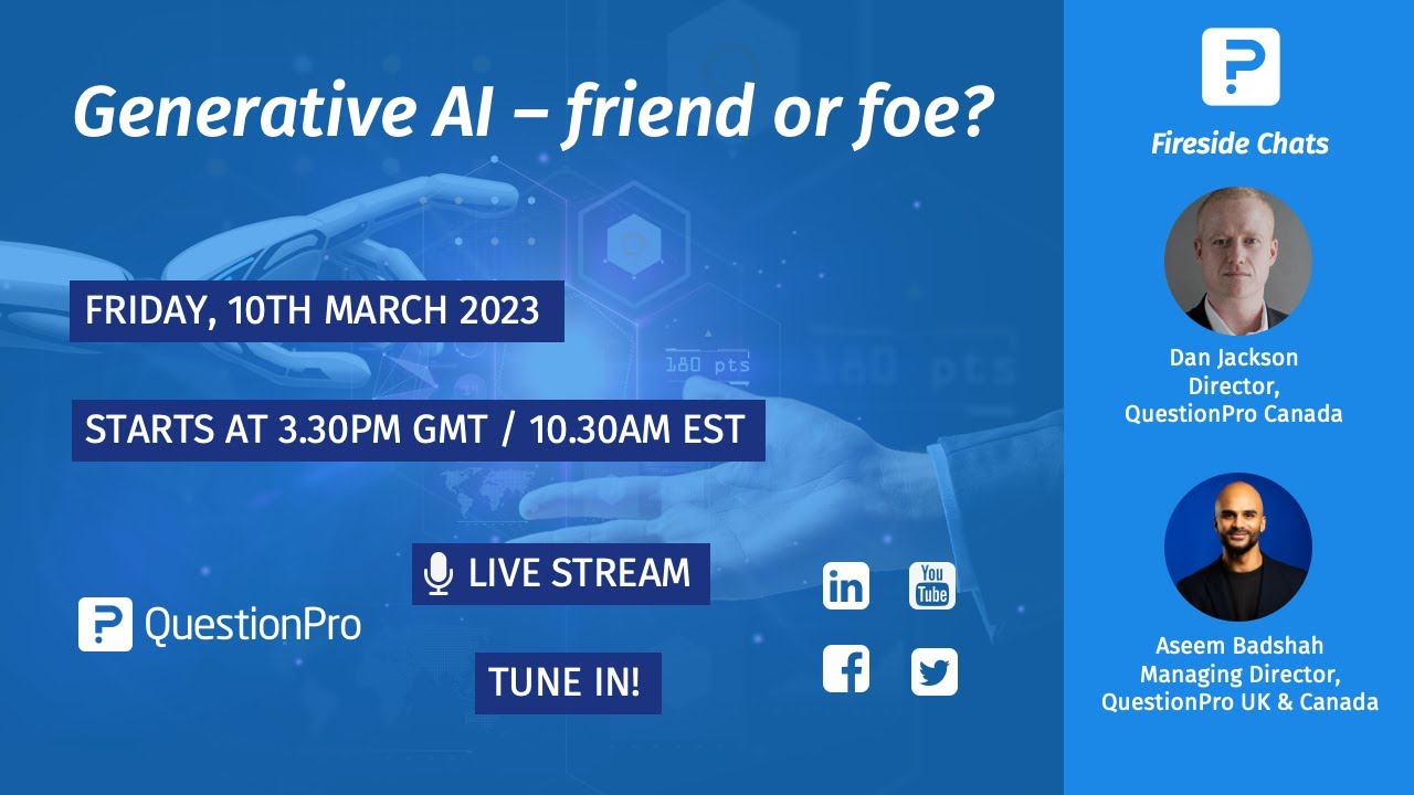 Generative AI – friend or foe? - YouTube