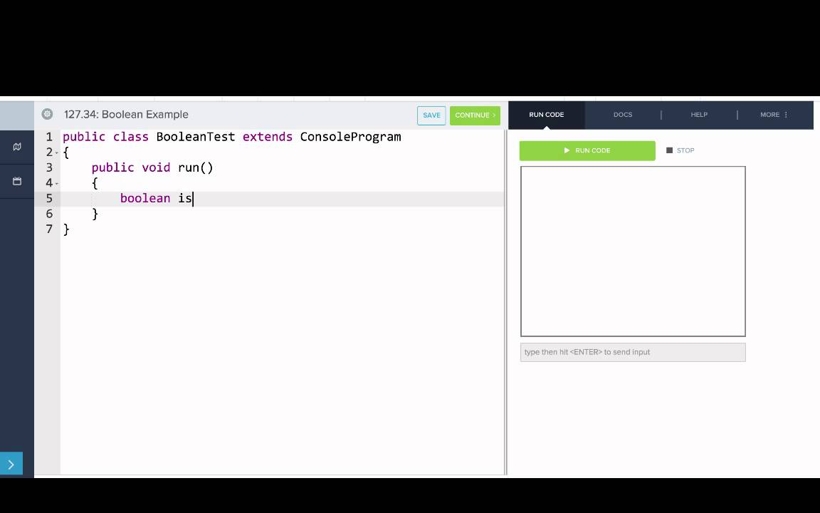 AP Java boolean - YouTube