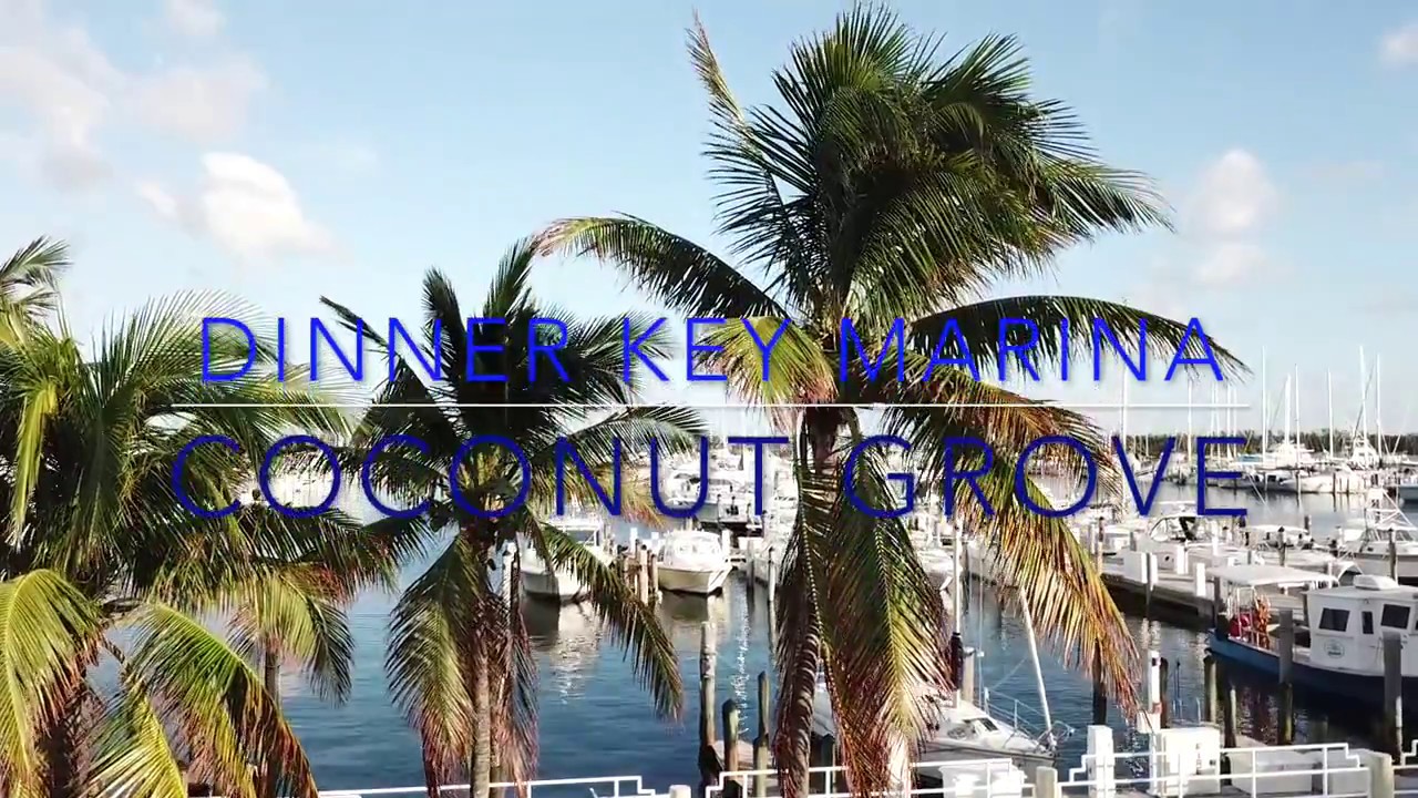 Dinner Key Marina - Coconut Grove - Miami - YouTube