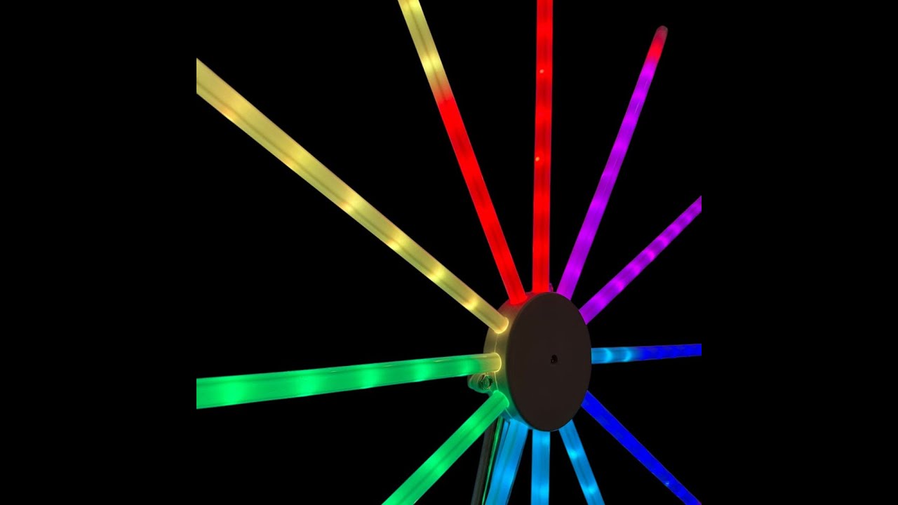 Fireworks 2D Standing 2.5m App controlled - www.christmascomplete.com ...