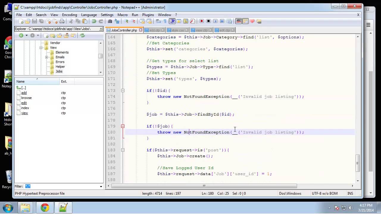9 67 PHP and MySQL Update and Delete Jobs - YouTube
