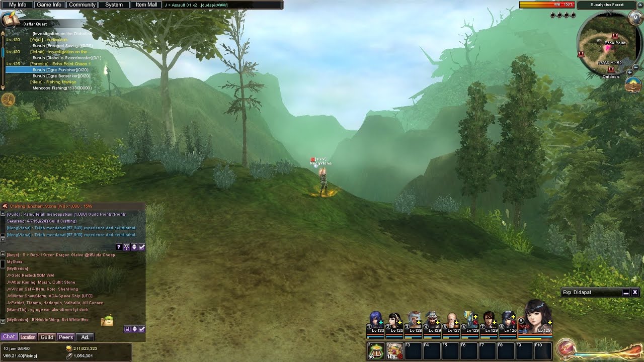 LIVE game Atlantica Rebirth Indonesia quest upgrade main character MAGE ...