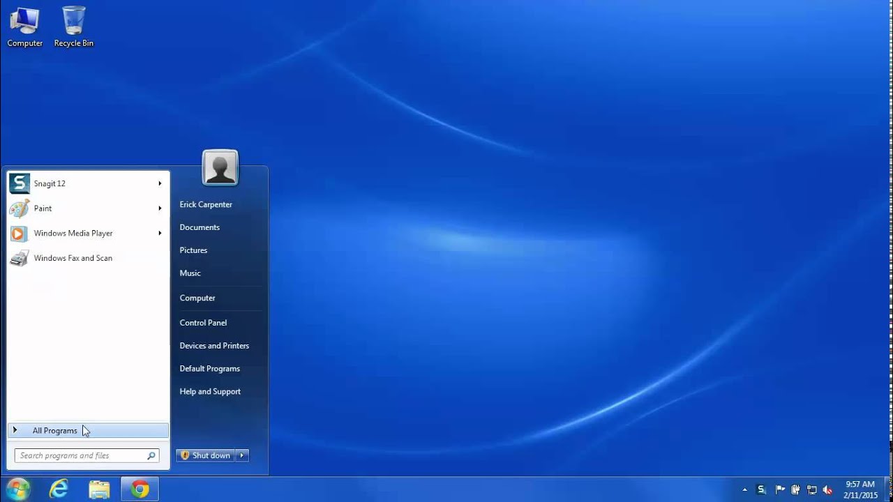 Windows 7 Intro - YouTube