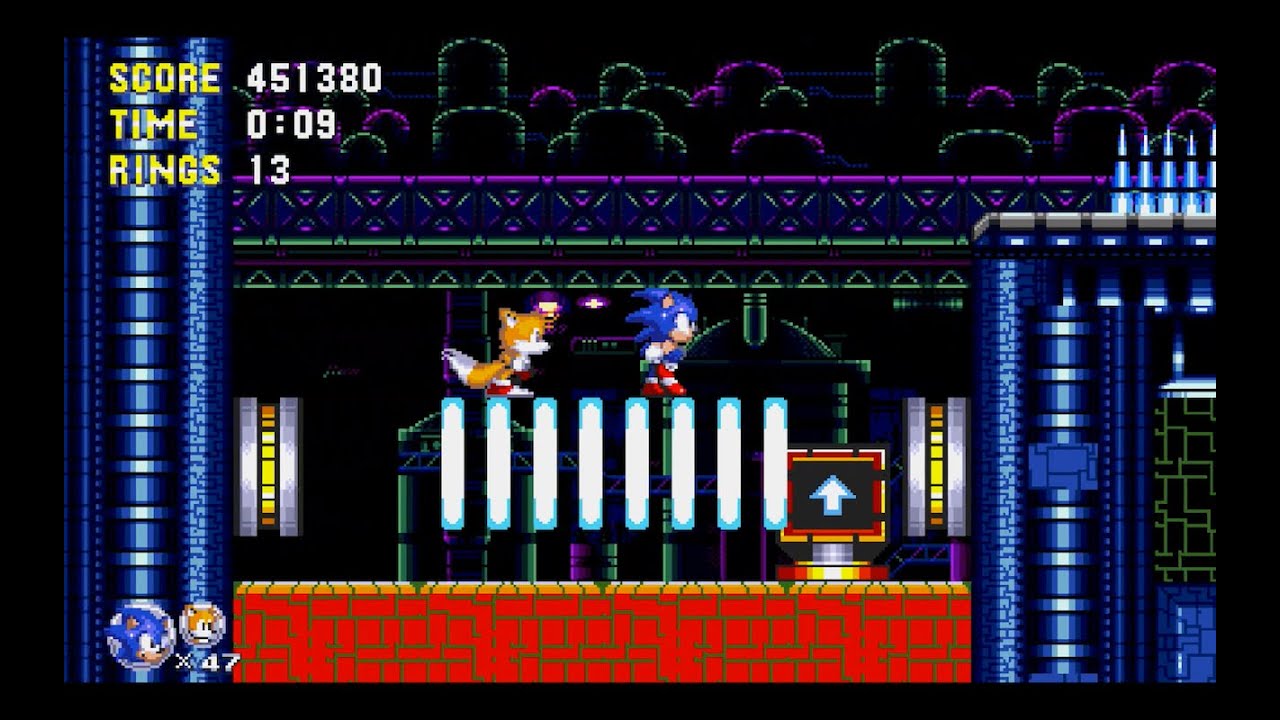 Sonic Triple Trouble "16-Bit": Atomic Destroyer Zone Act 1 (Sonic ...