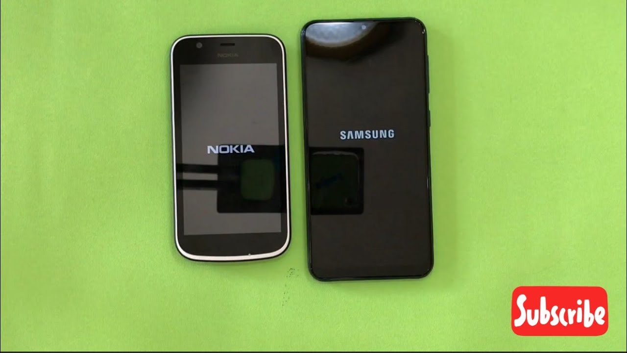 Samsung Galaxy M10 vs Nokia 1 - YouTube
