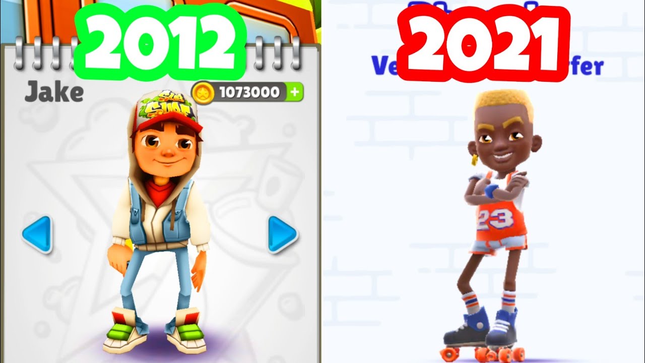 SUBWAY SURFERS SHOP EVOLUTION (2012-2021) - YouTube