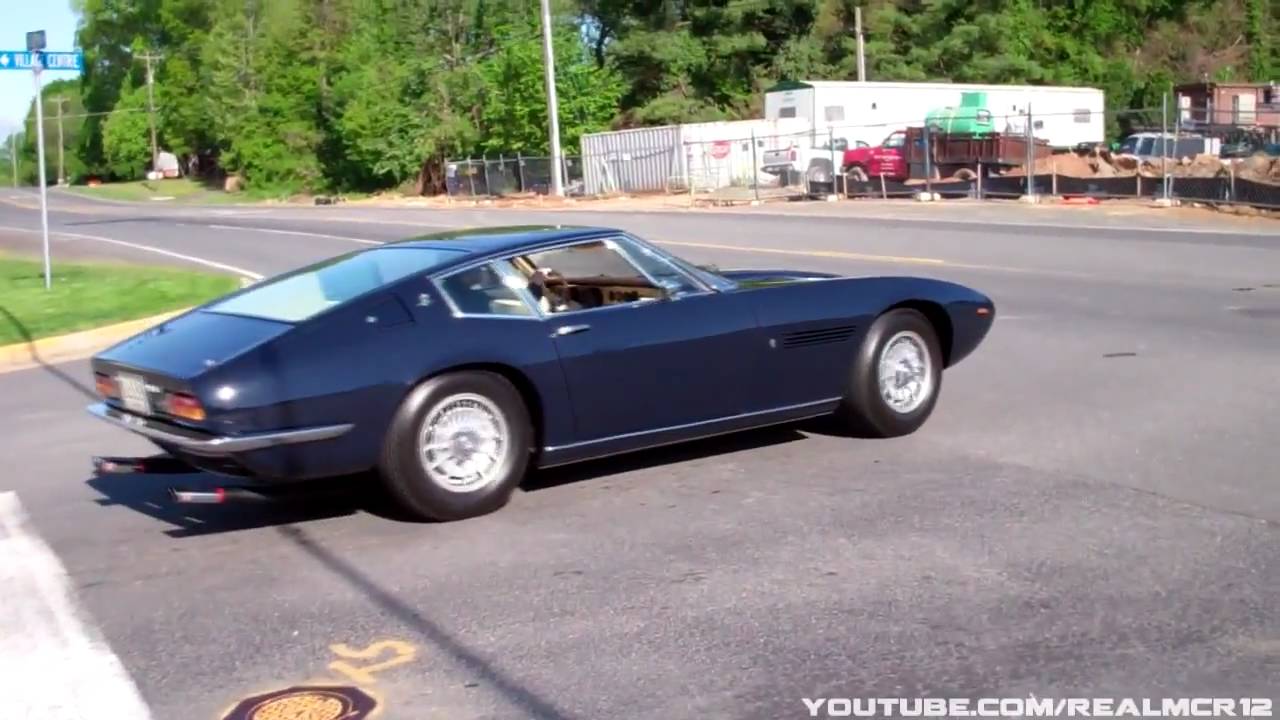 1967 Maserati Ghibli - YouTube